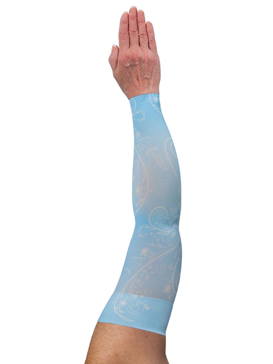 Lymphedivas Firefly Blue Lymphoedema Sleeve